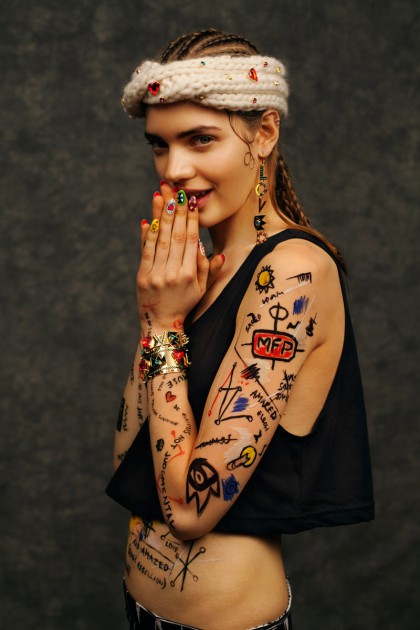 Sophia Nilsson for Maria Francesca Pepe Fall Winter 2014 lookbook - C ...