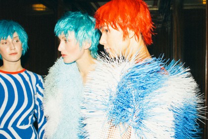 Backstage at CASSANDRA VERITY GREEN at London Fashion Week SS2015 - C ...