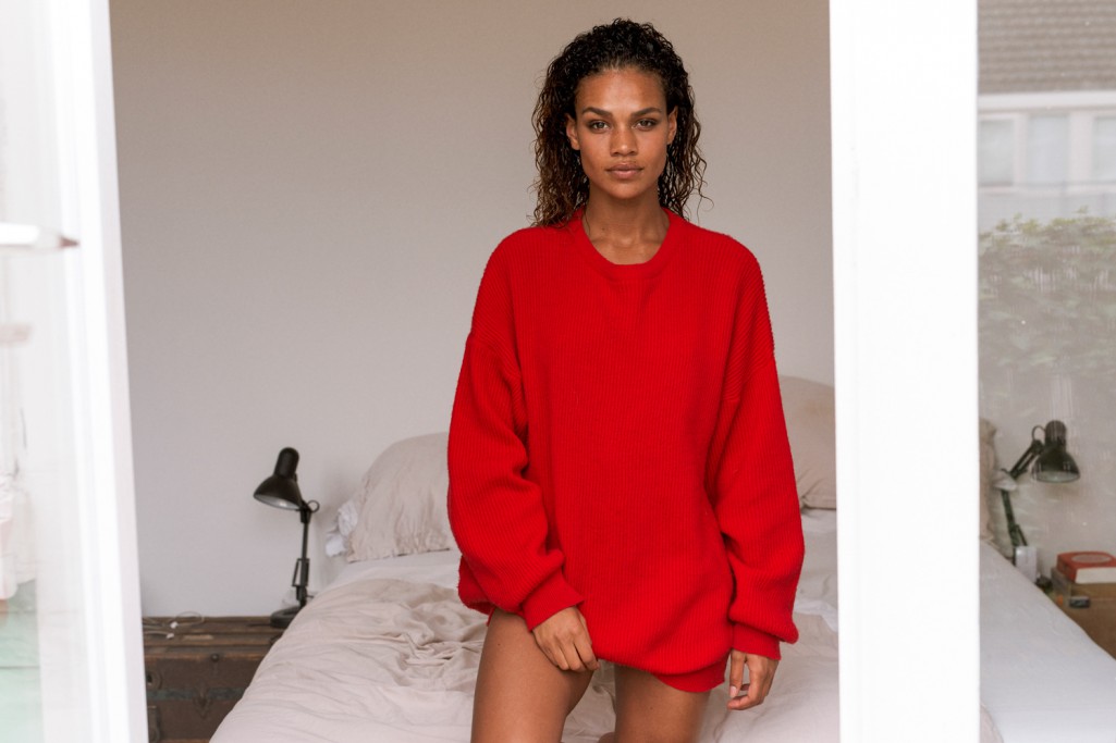 Prisca shows off natural beauty photographed by Dim Balsem for C-Heads ...