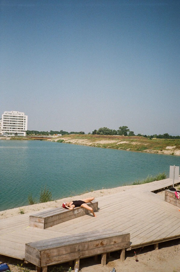 Exclusive: Doris Kemptner exploring the newly built part outside of ...