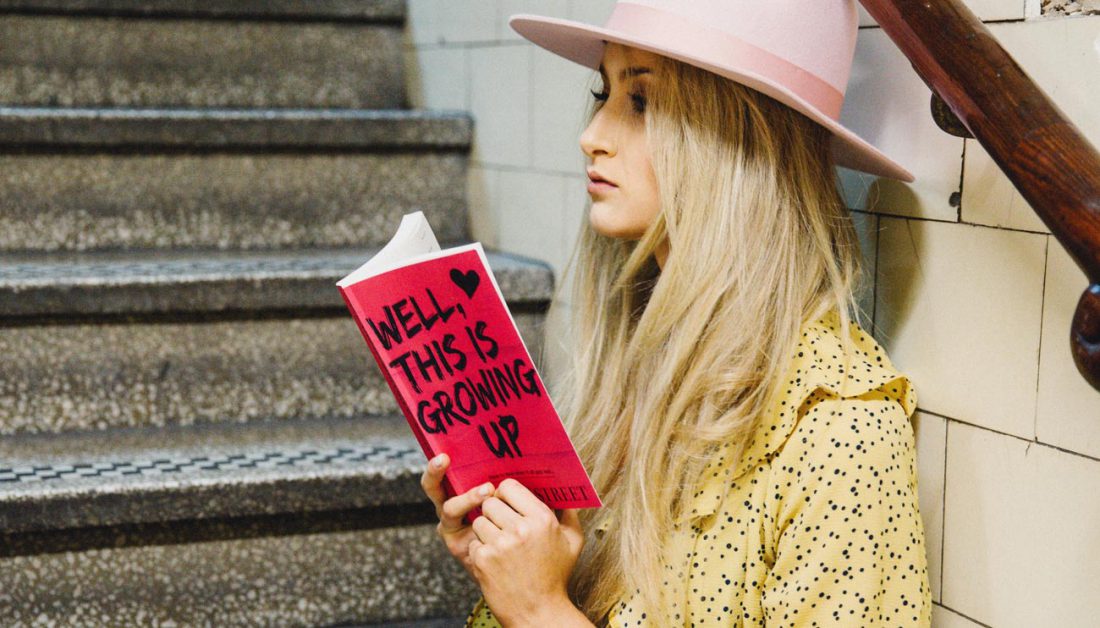 "Well, this is growing up!" Megan Street´s book on positivity, optimism ...