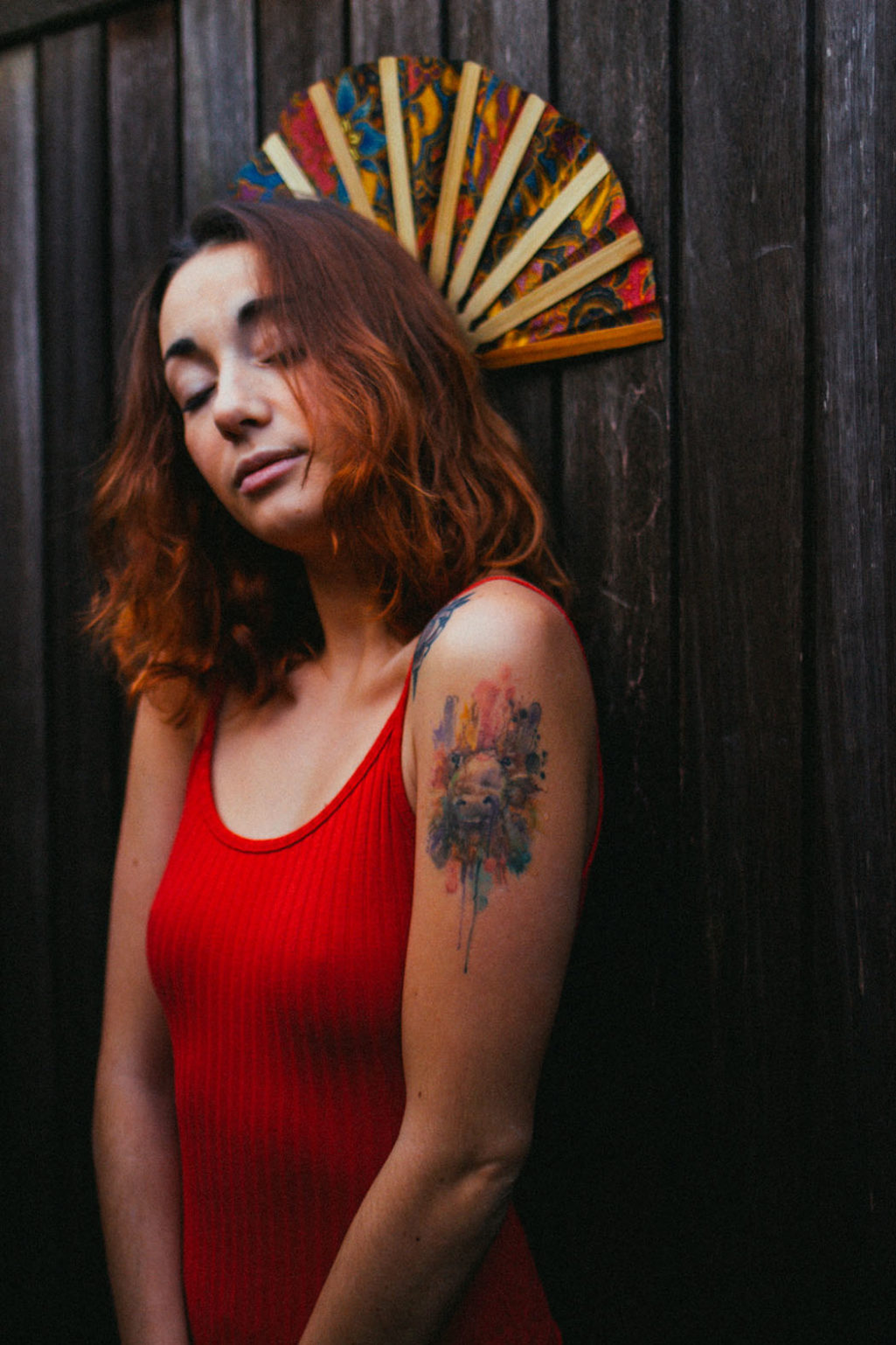 Manon, the lady in red - C-Heads Magazine