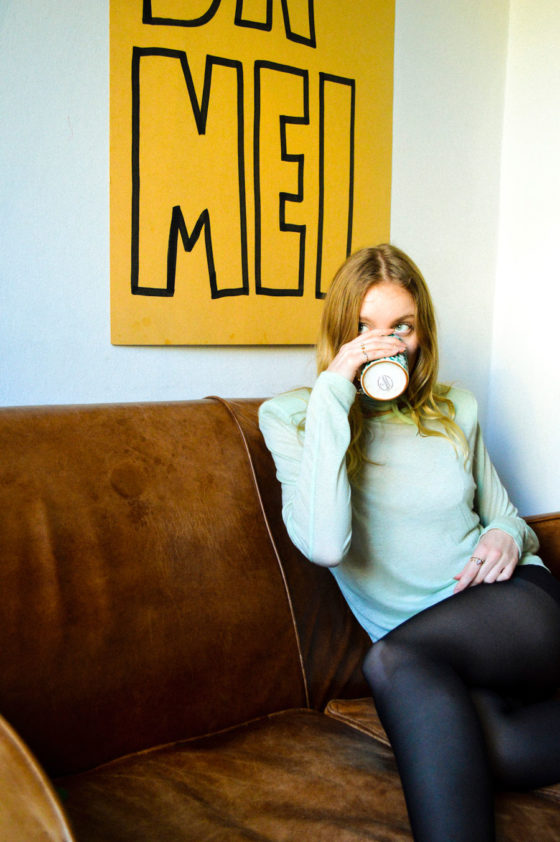 Megan Irwin cools down with ice cubes while being shot by Cameron ...