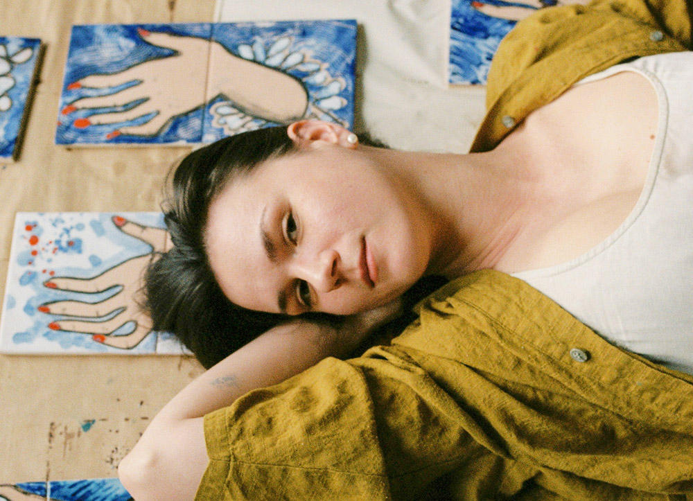 "Working with raw, untreated materials feels more true to the process ...